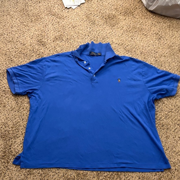 Polo Ralph Lauren | Shirts | Polo By Ralph Lauren Mens Royal Blue Polo ...
